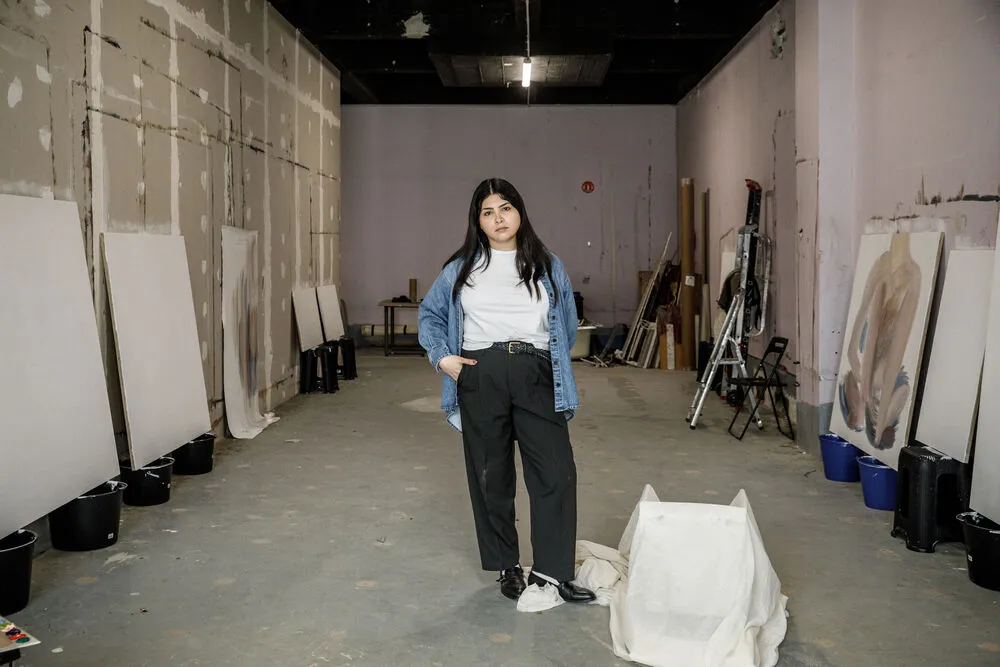 "I'm creating a situation where you encounter the works on the level I ...